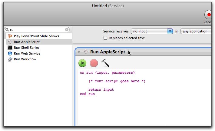 Os X Keyboard Shortcuts With Applescript 